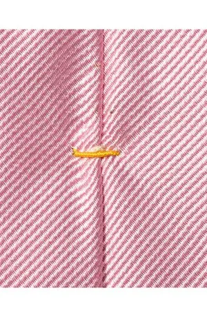 Eton Solid Silk Twill Tie - Pink