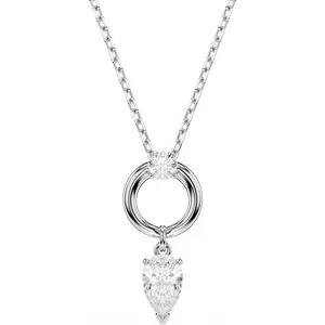 SWAROVSKI Mesmera Pendant Necklace - Rhodium/white
