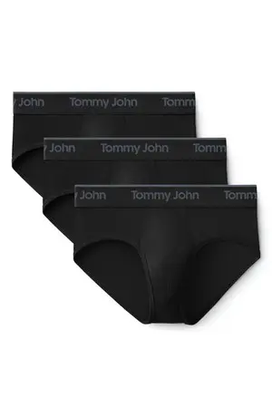 Tommy John Second Skin Modal Briefs - Black