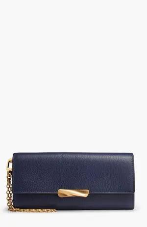 Donna Karan New York Amagansett Flap Wallet - Dark Night