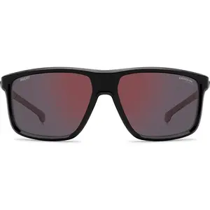 Carrera Eyewear X Ducati Rectangular Polarized Sunglasses - Black Red/redsp Pz Hcar