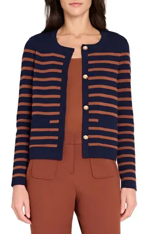 Tahari Asl Striped Knitwear For Women