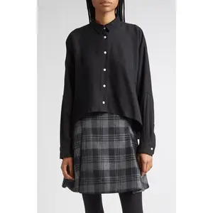 Proenza Schouler Classic Twill Button-up Top