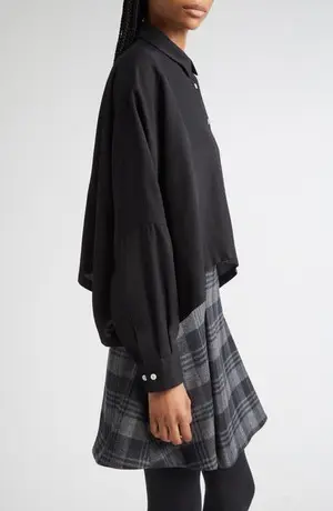 Proenza Schouler Classic Twill Button-up Top