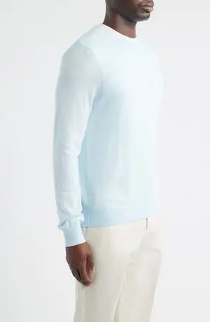 Nordstrom Crewneck Cotton & Cashmere Sweater