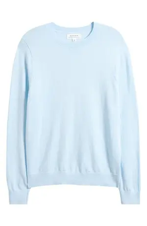 Nordstrom Crewneck Cotton & Cashmere Sweater