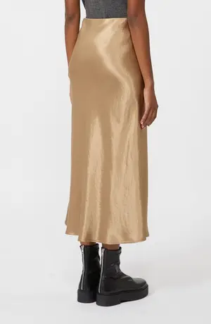 MM BY MAX MARA Alessio Bias-cut Maxi Skirt