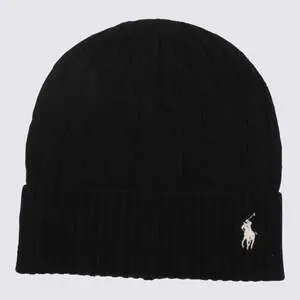 Ralph Lauren Wool Hat - Black