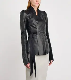 Rick Owens Hollywood Leather Jacket