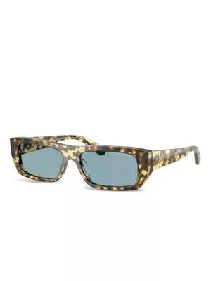VOGUE EYEWEAR Tortoiseshell Rectangle Sunglasses