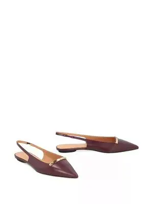 TOD'S Pointed-toe Slingback Ballet Flats