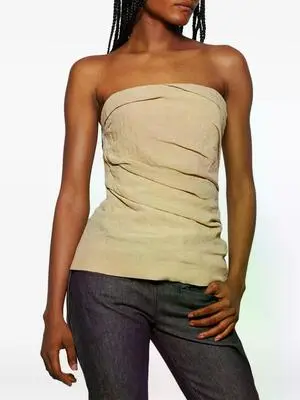 Tove Izel Draped Bandeau Top