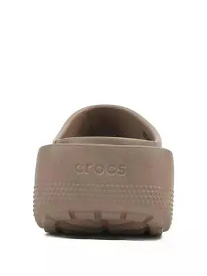 CROCS Blunt-toe Platform Clogs