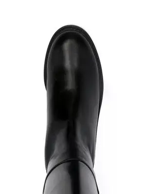 STUART WEITZMAN 40mm Panelled Leather Knee-high Boots - Black