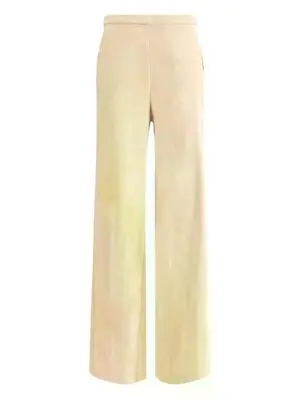 FORTE_FORTE Elasticated Waistband Velvet Trousers