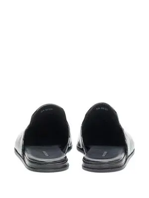 Givenchy Logo-plaque Patent Leather Slippers