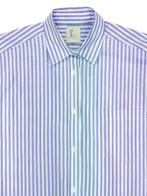 PAULA Striped Button-up Shirt