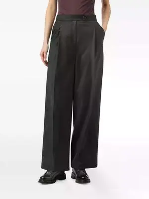 Eleventy Pleated Palazzo Pants