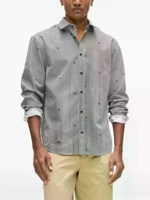 Karl Lagerfeld Ikon Striped-pattern Shirt