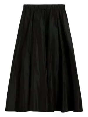 Aspesi Elasticated-waist Midi Skirt