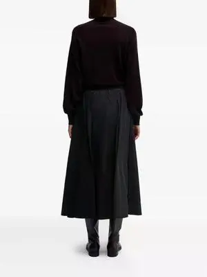 Aspesi Elasticated-waist Midi Skirt