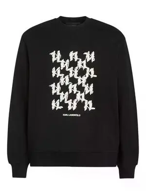 Karl Lagerfeld Monogram Box Sweatshirt