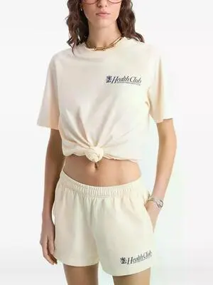 SPORTY & RICH Lion Health Disco Shorts