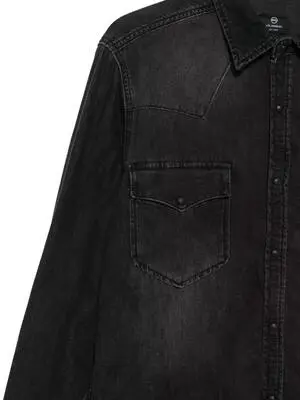 Ag Frayed-hem Denim Shirt