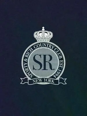 SPORTY & RICH Royal Club Disco Shorts
