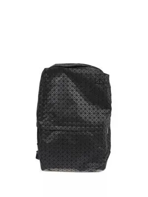 Issey Miyake Geometric-pattern Backpack - Black