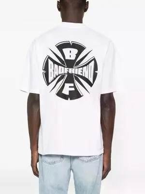 BADFRIEND Logo-print Crew-neck T-shirt