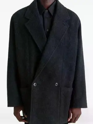LEMAIRE Double-breasted Felted Coat