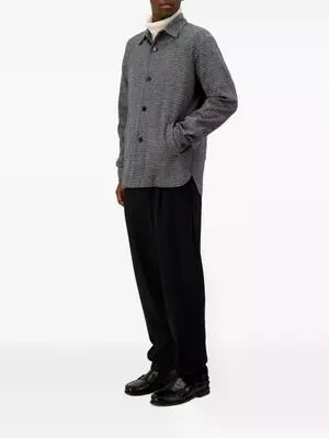 Harris Wharf London Houndstooth Wool Jacket