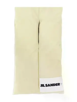 JIL SANDER Padded Logo-patch Scarf - Neutrals