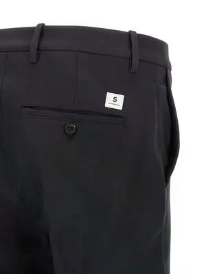 DEPARTMENT 5 Pressed-pleat Turn-up Trousers