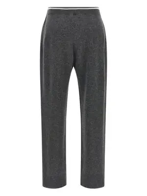Brunello Cucinelli Ribbed Drawstring Trousers