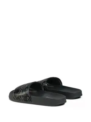 REEBOK Camo-print Slides - Black