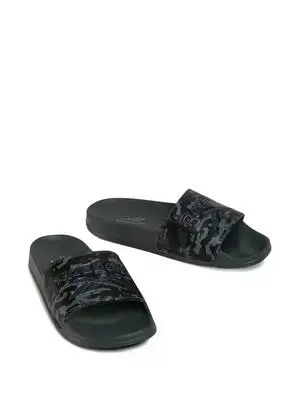 REEBOK Camo-print Slides - Black
