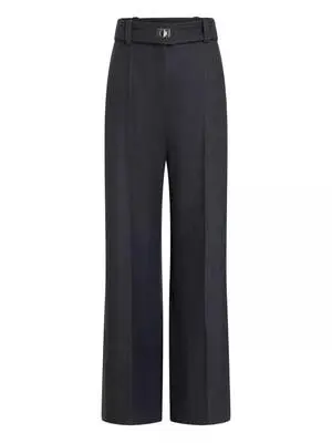 Patou Virgin-wool Trousers - Grey