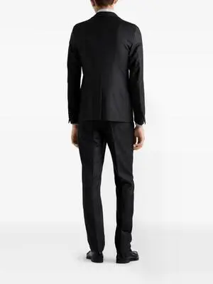 Prada Notch-lapel Two-button Suit - Black