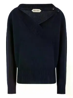 Alberta Ferretti V-neck Cashmere Sweater