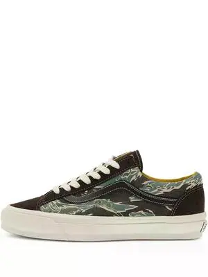 VANS Old Skool Camouflage Sneakers - Black