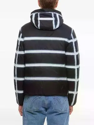 Givenchy Hooded Stripe-pattern Jacket
