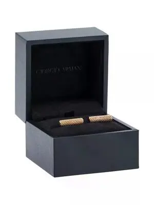 Giorgio Armani Multi-faceted Bar Cufflinks