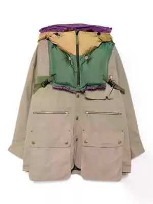 Kolor Removable-hood Jacket