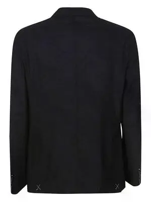 Eleventy Drawstring Single-breasted Suit - Black