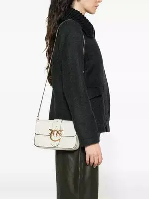 Pinko Love Birds Leather Shoulder Bag