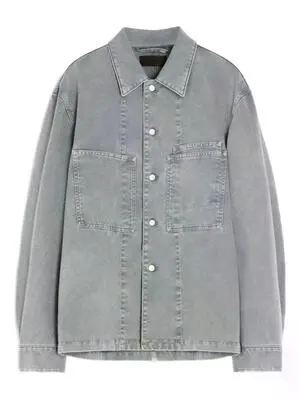 LEMAIRE Patch-pocket Denim Overshirt