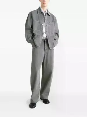 LEMAIRE Patch-pocket Denim Overshirt
