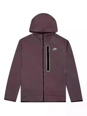 Nike Full-zip Tech Fleece Hoodie - Red